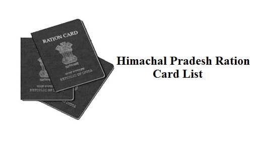 HP Ration Card List 2024 District wise